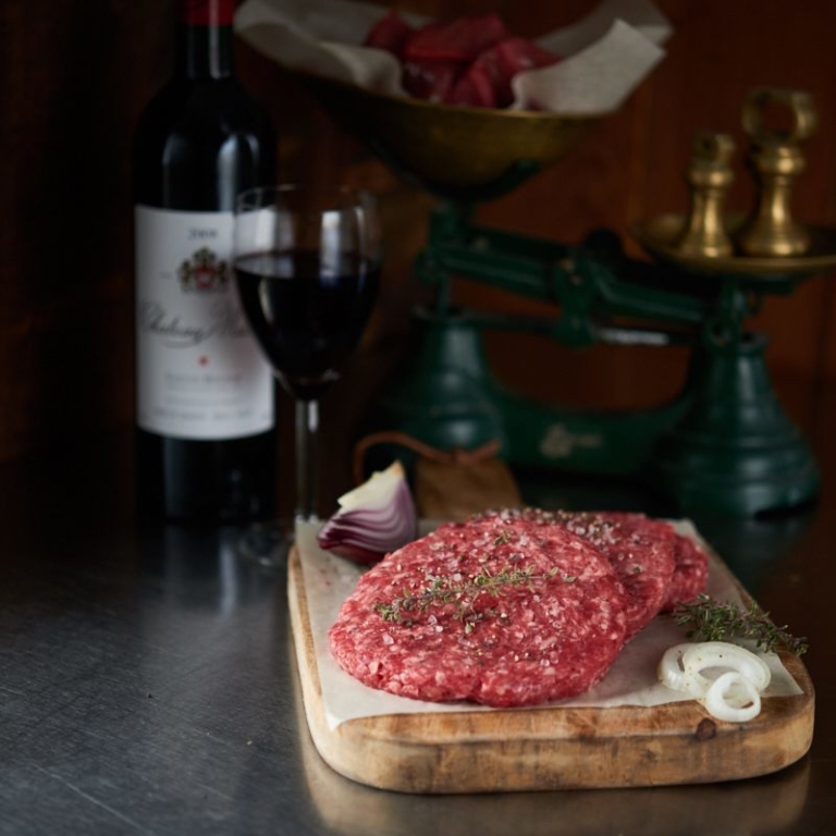 Buy Premium Beef Burgers (4x 170g) Online - Scott Brothers Butchers Dundee